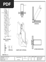 Sheet D Curtain Wall Details | PDF | Dielectric | Glass Applications