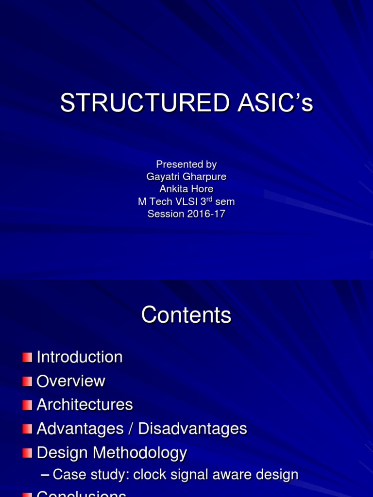 ASIC | PDF | Field Programmable Gate Array | Digital Technology