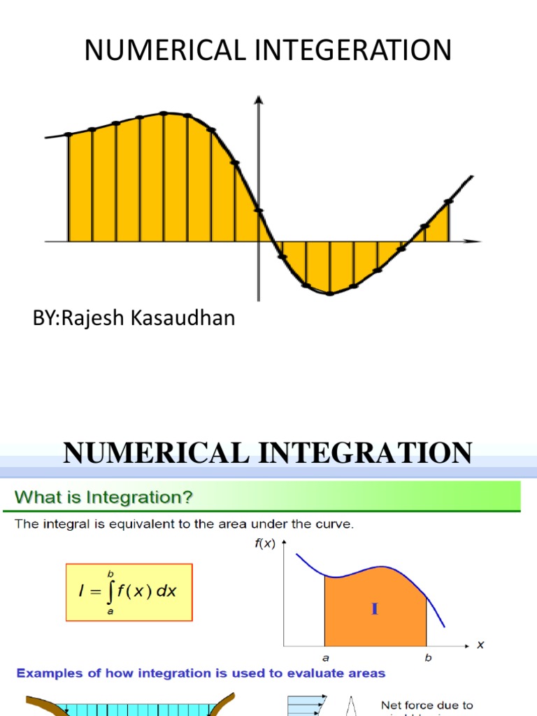 Numerical Integration | PDF