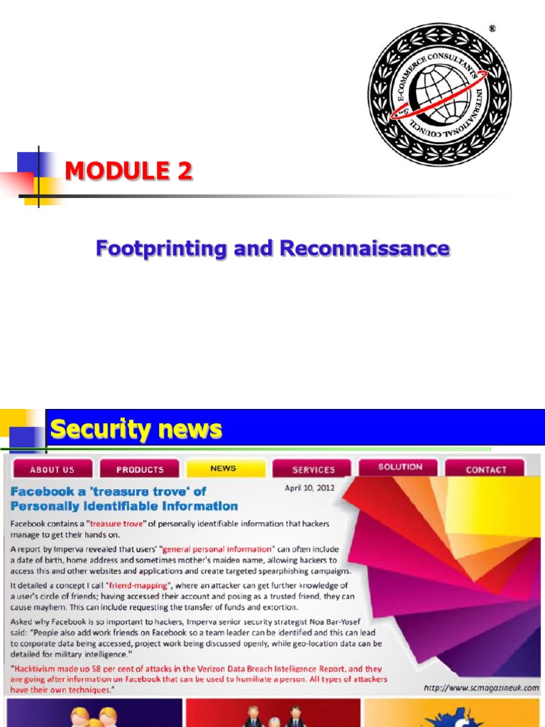 Understanding Footprinting Techniques | PDF | Domain Name System | Websites