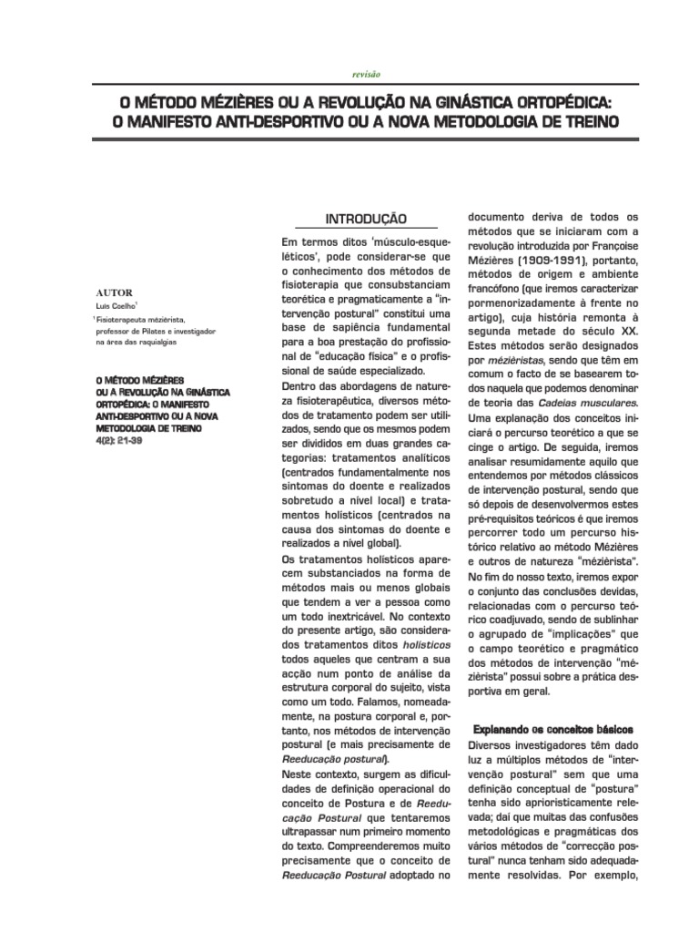 Metodo Mezieres PDF | PDF