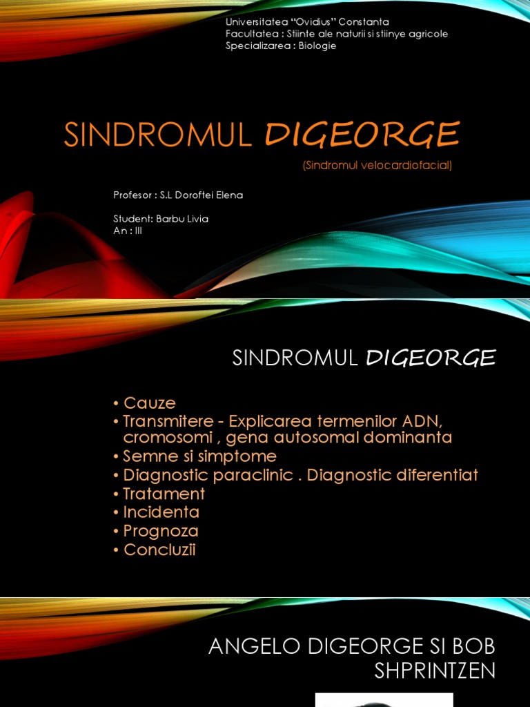 Sindromul DiGeorge | PDF