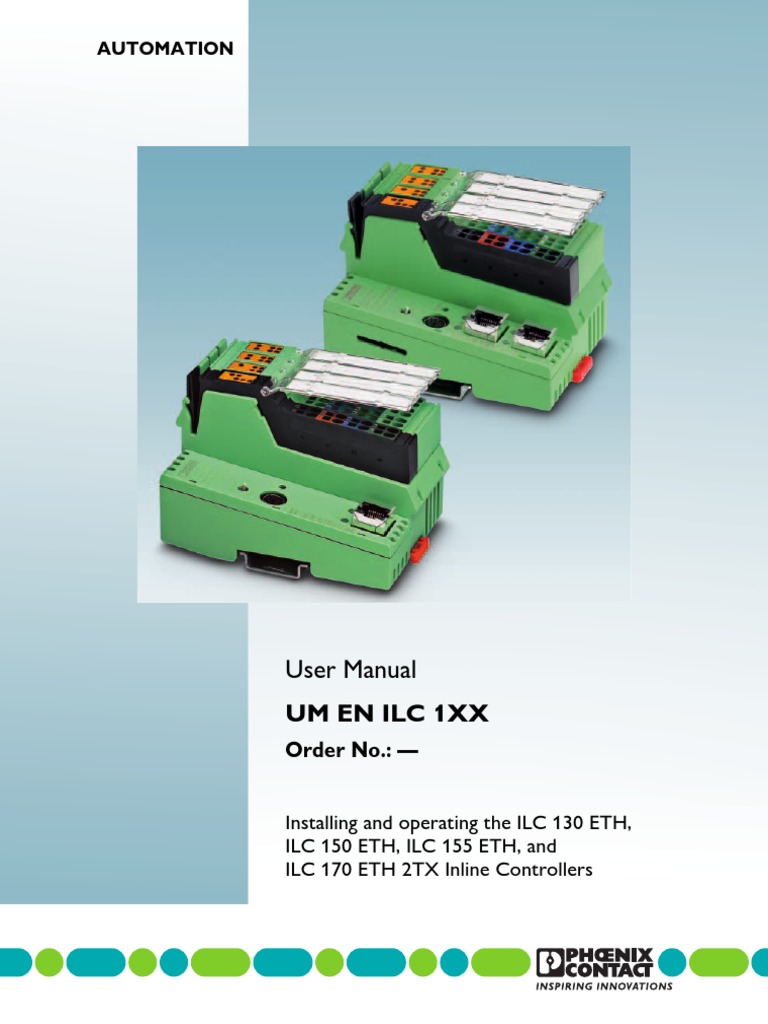 Ilc 130 ETH PDF | PDF | Internet Protocol Suite | Ethernet