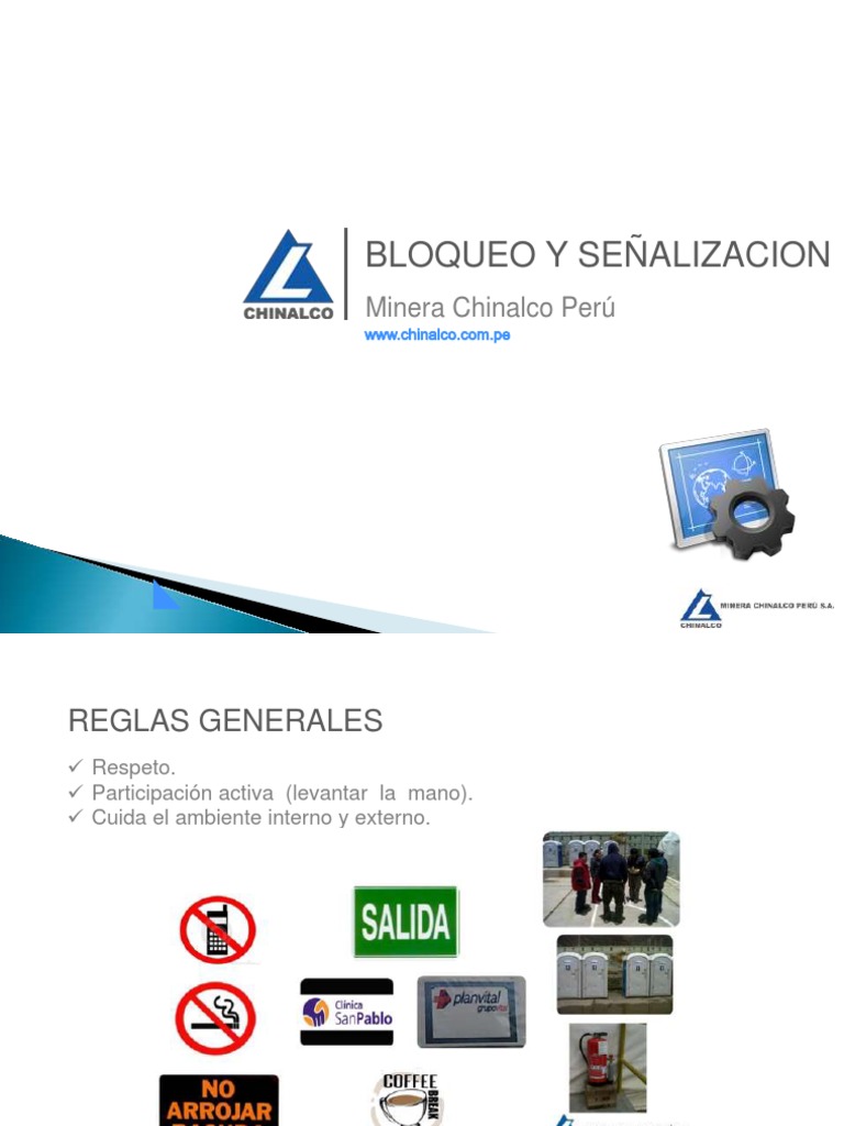 Bloqueo y Señalización- Minera Chinalco Perú