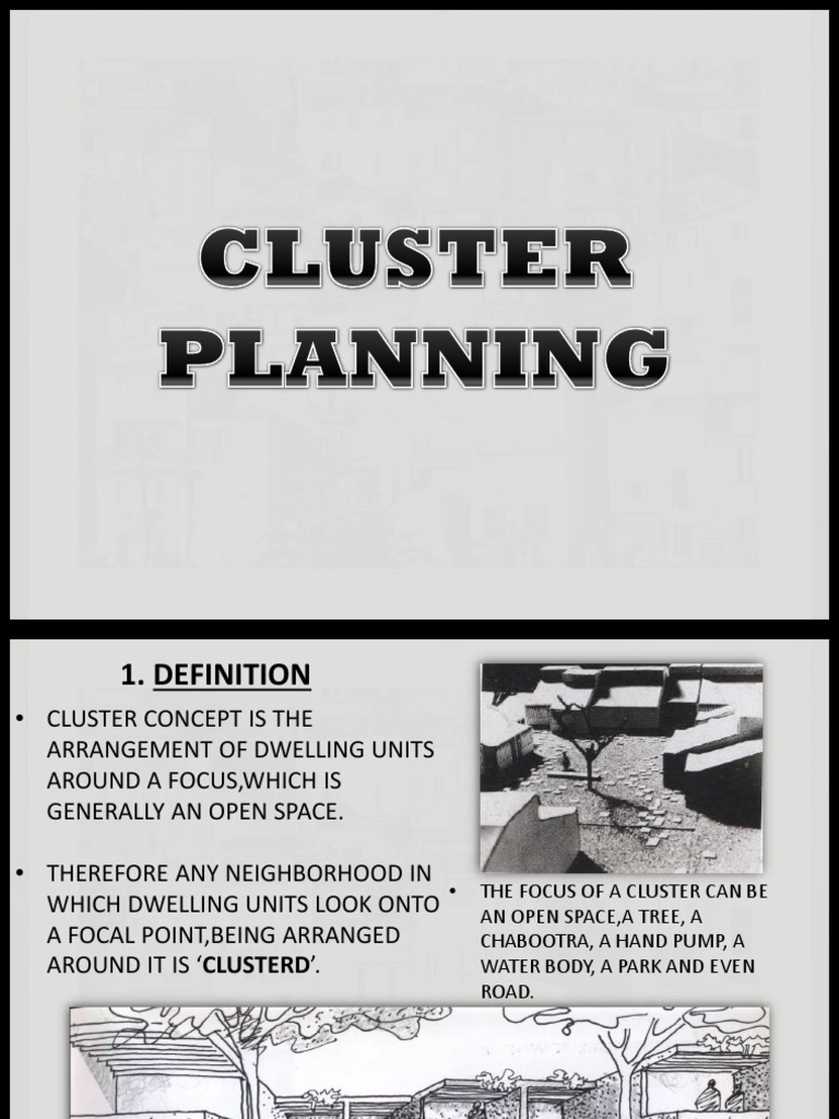 Cluster Planning | PDF | Pedestrian