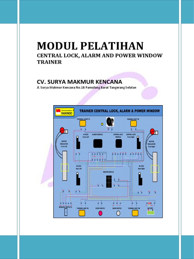Modul Central Lock, Alarm, and Power Window 2 Door | PDF