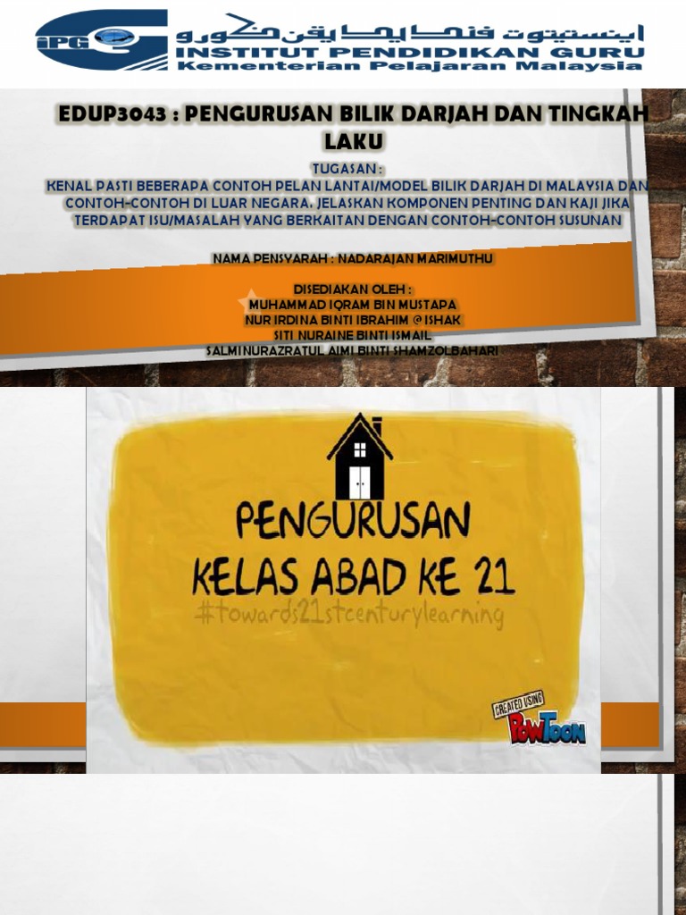 Pengurusan Bilik Darjah & Tingkah Laku | PDF