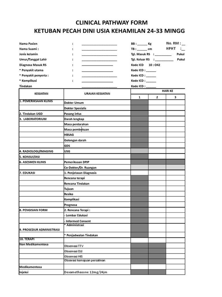 Clinical Pathway | PDF