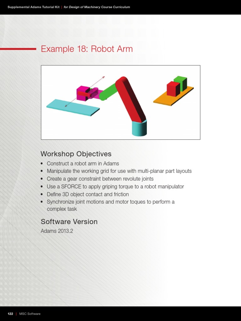 Design and Simulation of a 6-Axis Robot Arm for Complex Manipulation ...