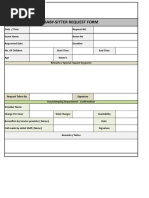 FOC FORM-Complimentary Request Form | PDF