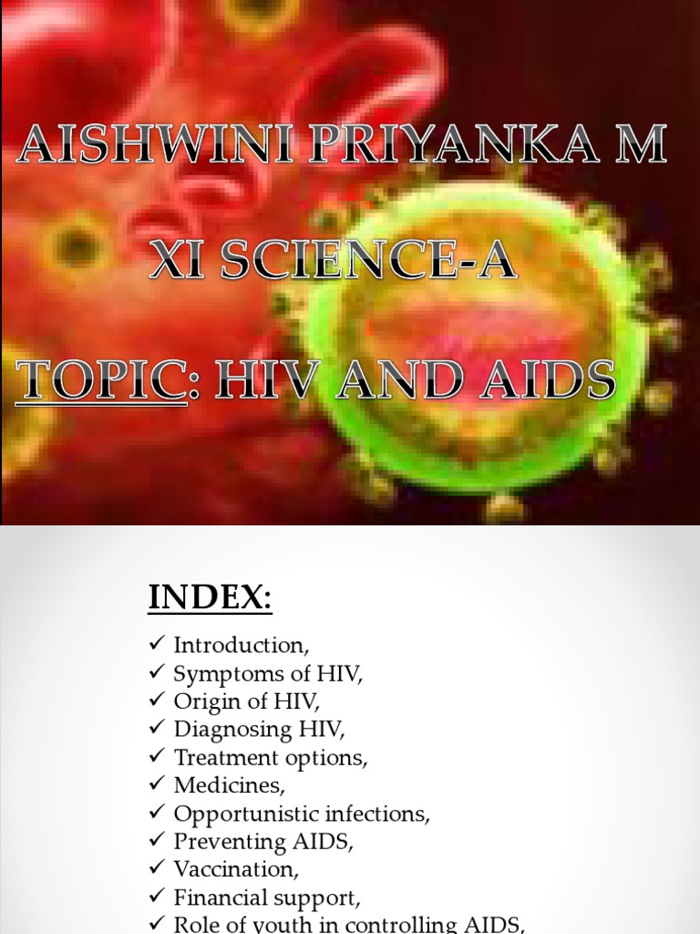 Aids and Hiv Power Point Presentation | PDF | Management Of Hiv/Aids ...