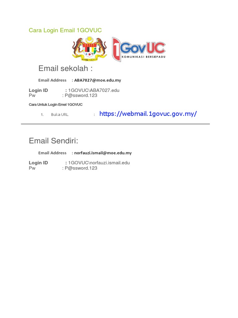 1GovUC Email Login Guide | PDF | Career & Growth | Social Science