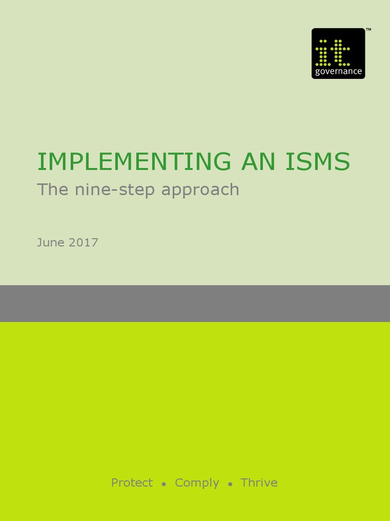 Implementing Isms | PDF | Information Security | Audit