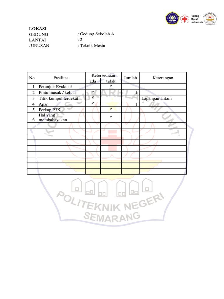 Data Apar Sa SB | PDF