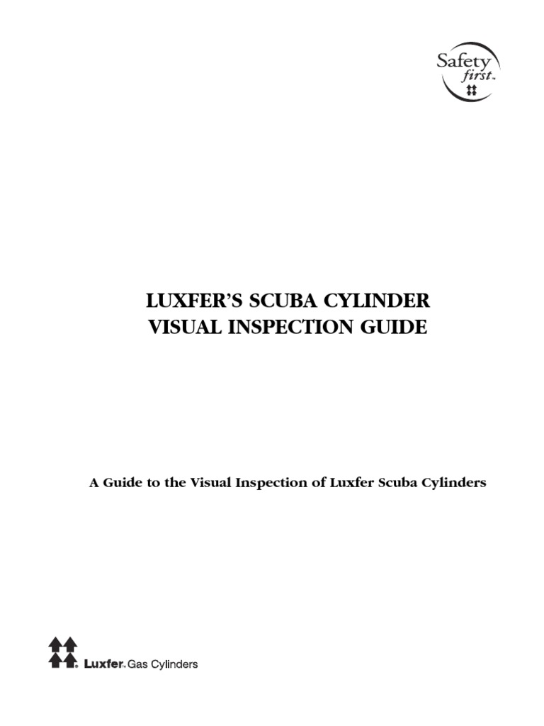 Luxfer Guide To Cylinder Inspection | PDF | Scuba Diving | Valve