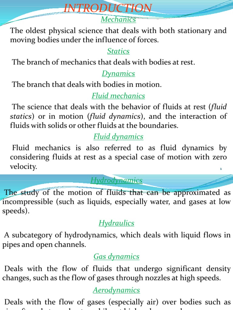 Fluid Mechanics | Download Free PDF | Fluid Dynamics | Viscosity