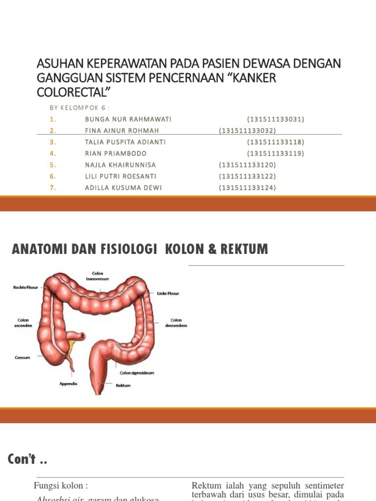 Kanker Kolorektal | PDF | Ilmu Sosial | Sains & Matematika