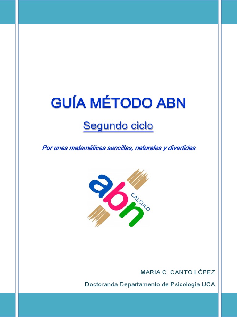 Guía del Método ABN para Primaria | PDF | División (Matemáticas ...
