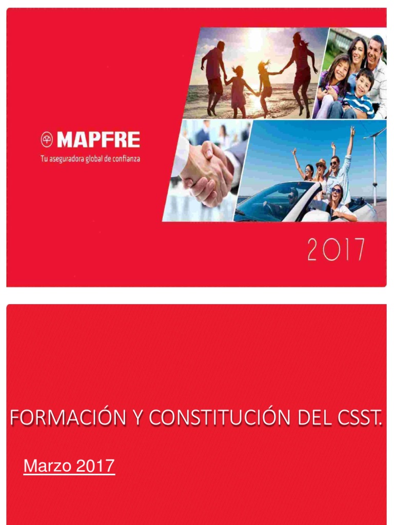 Formacion y Constitucion Del Comite de Seguridad y Salud en El Trabajo ...