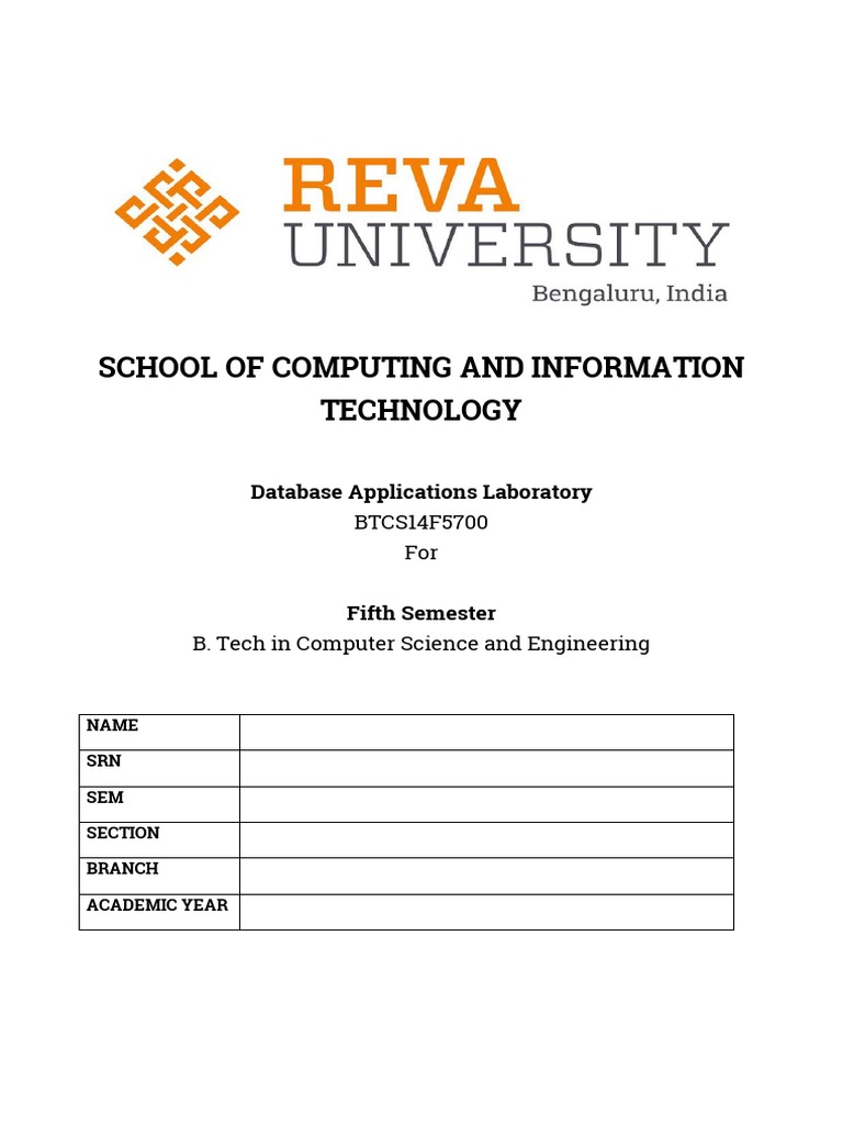 Dbas Lab Manual Pdf Sql Relational Database