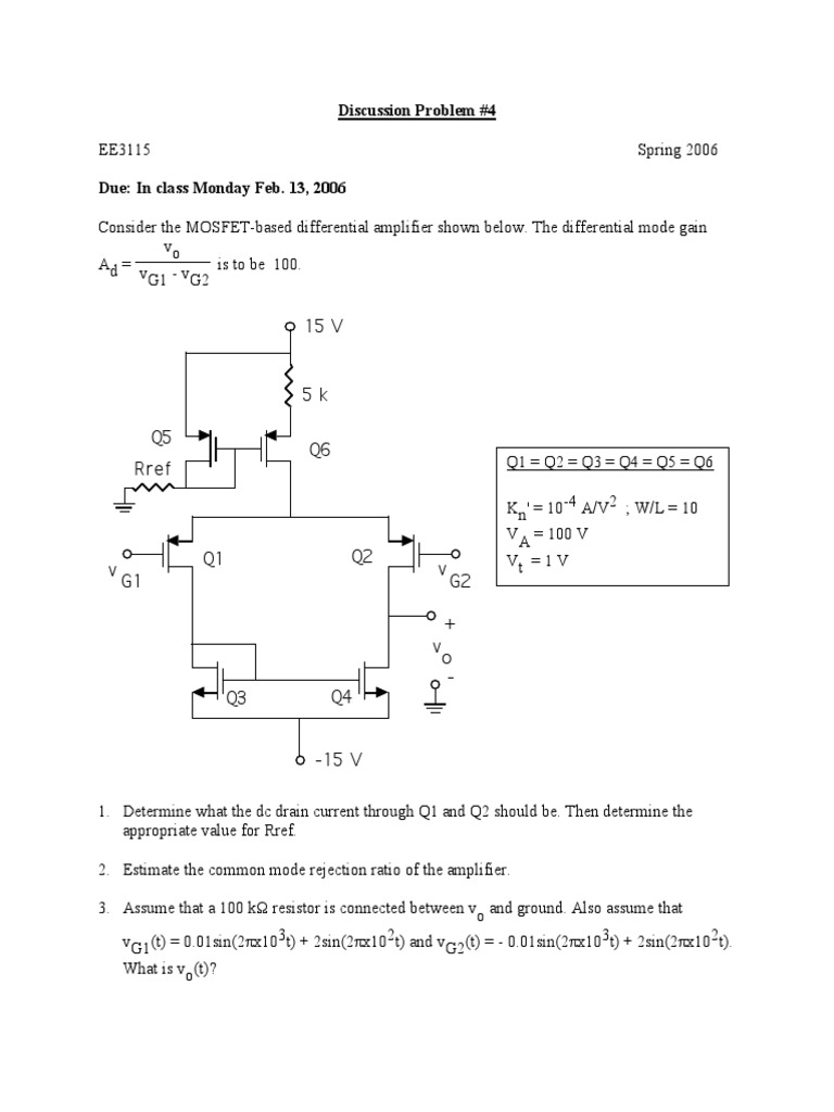 EE3115 DiscProb4 Sol Sp06 PDF | PDF