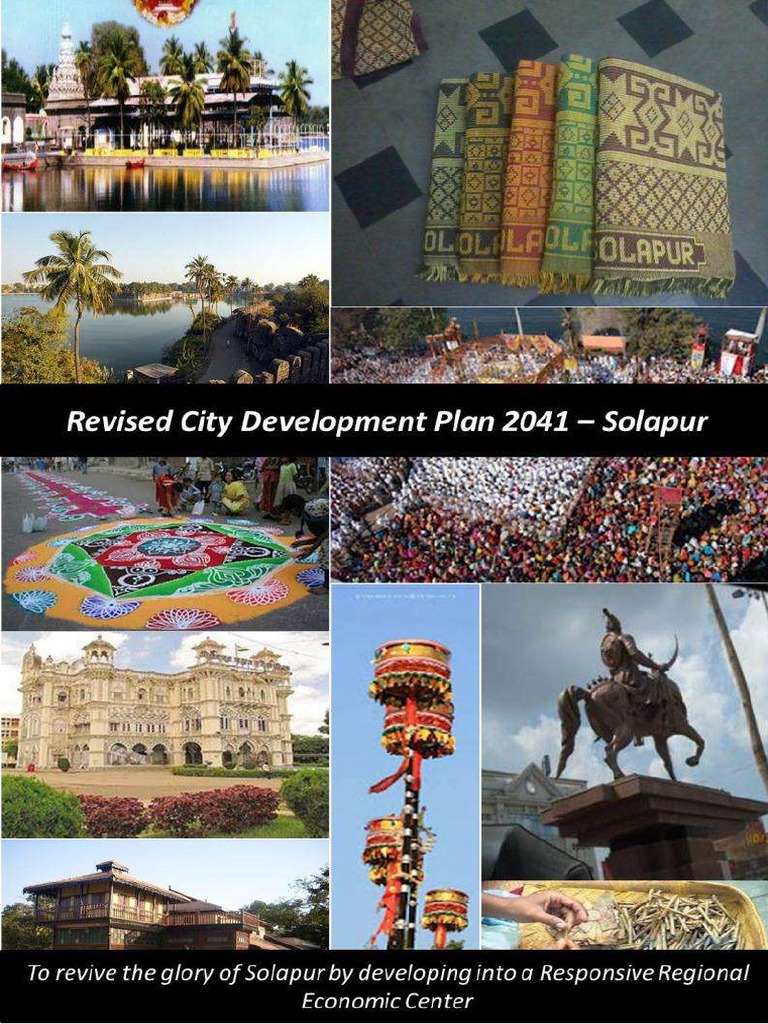 Solapur City Development Plan 2041 | PDF | Climate Resilience | Economies