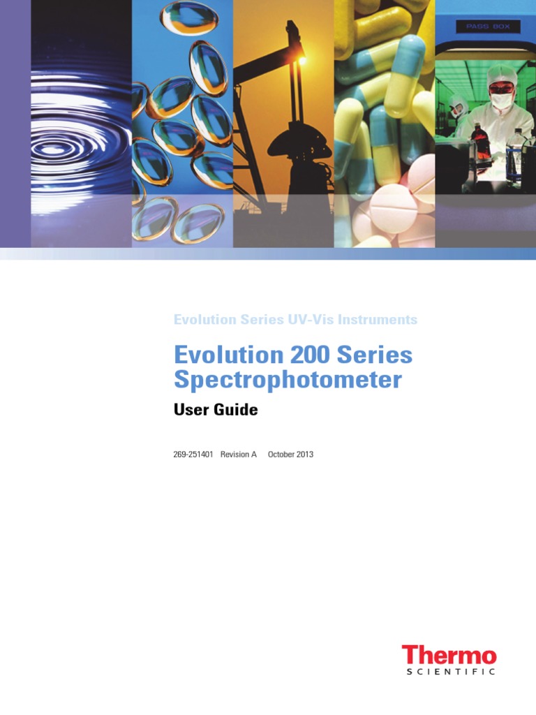 269-251401 Rev A. Evolution 200 Series User Guide 2013 | PDF ...
