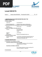 Levasil CC301: Product Data Sheet | PDF | Silicon Dioxide | Colloid
