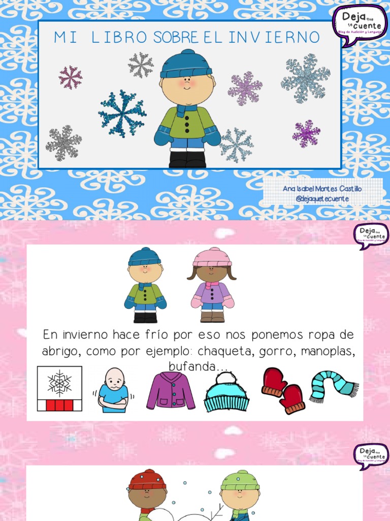 Actividades de Invierno para Preescolar | PDF | Artes del Lenguaje y ...
