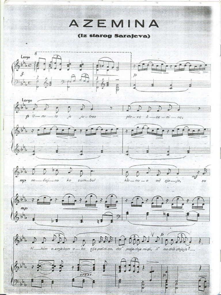 Milan Prebanda: Azemina | PDF