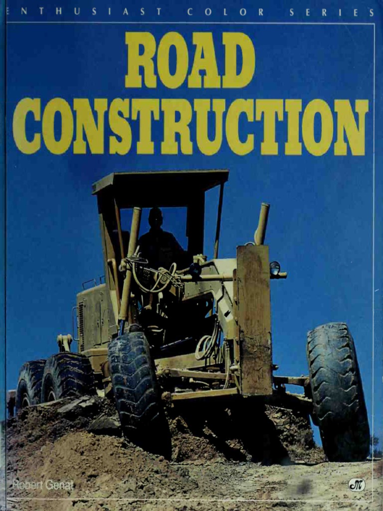 Road Construction Enthusiast Color Series | PDF | Road | Manufactured Goods