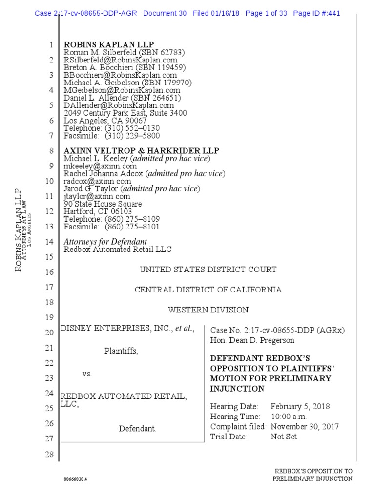 Redbox Disney | PDF | Retail | Copyright Infringement
