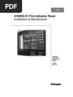 Simplex 4100es Installation and Maintenance | PDF | Network Interface ...