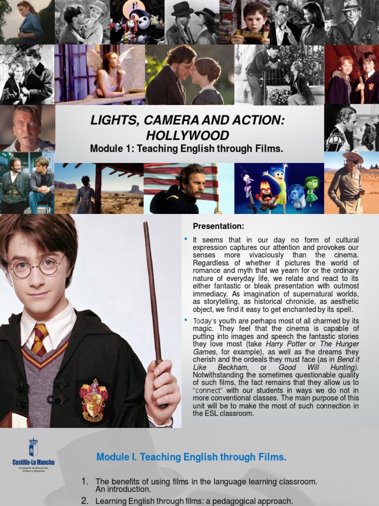Lights, Camera and Action: Hollywood: Module 1: Teaching English ...