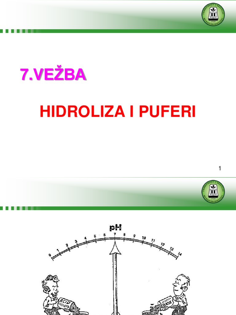 Hemija-7 Vezba | PDF