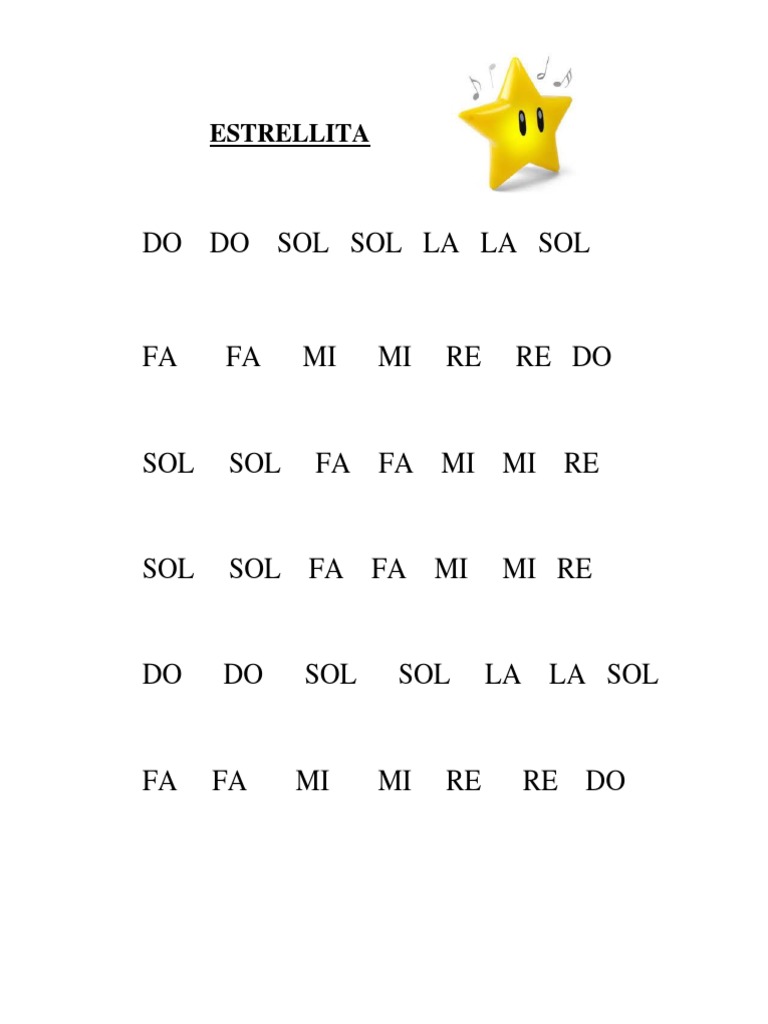 Estrellita | PDF