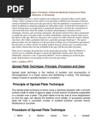 Bacteriology - Determining Bacterial CFU by Miles & Misra Method | PDF ...