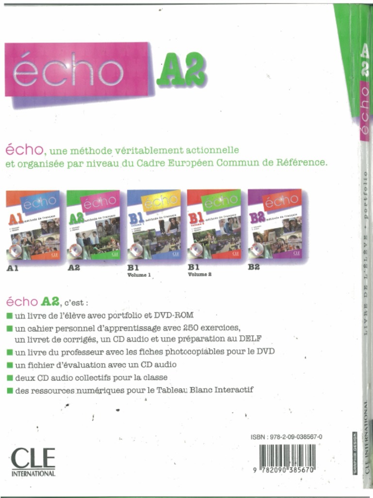 Écho - Méthode - A2 | PDF