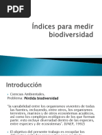 Índice de Simpson: Fórmula y Ejemplos | PDF | Biodiversidad | Habitat