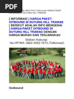 Contoh Proposal Osis Outbound Di Malang | PDF | Karier & Perkembangan ...