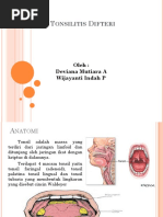 Tonsilitis Difteri | PDF