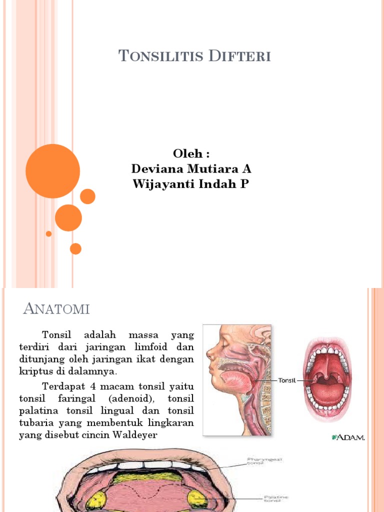 Tonsilitis Difteri | PDF