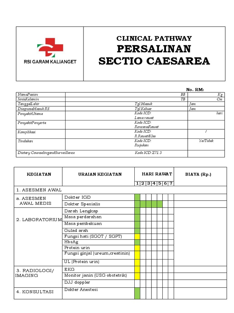 Clinical Pathway SC Fix | PDF
