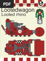 Thunderhawk Papercraft Templates Guide | PDF | Military Aircraft | Aircraft