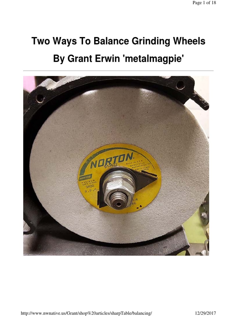 Balanci Grinding | PDF | Grinding (Abrasive Cutting) | Mill (Grinding)