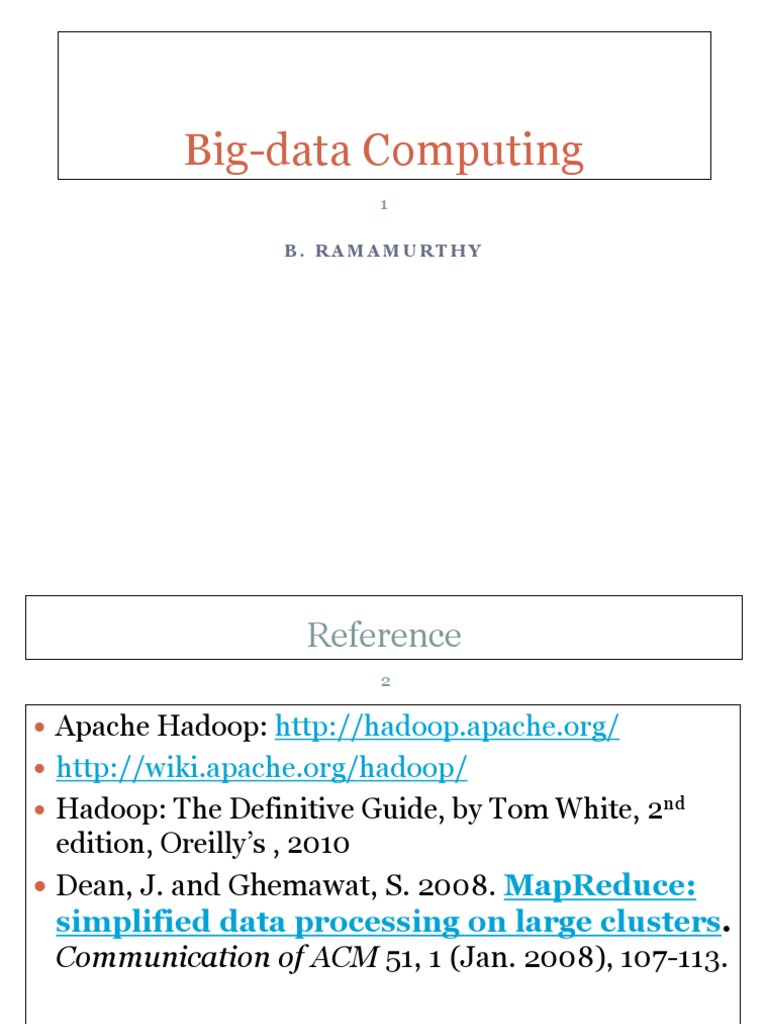 HDFS | PDF | Apache Hadoop | Replication (Computing)