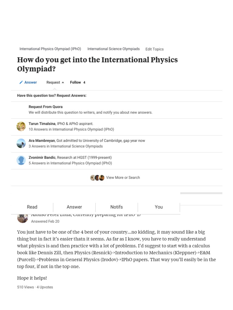 Getting into the International Physics Olympiad: A Step-by-Step Guide ...