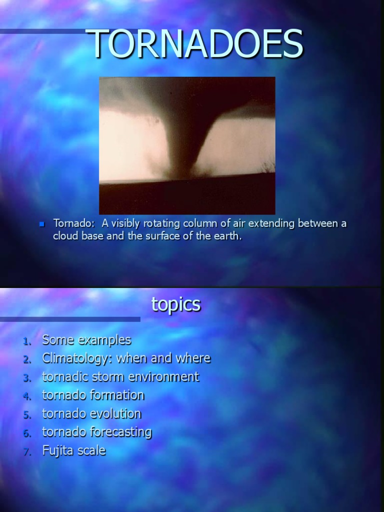 Tornado | PDF | Tornadoes | Thunderstorm