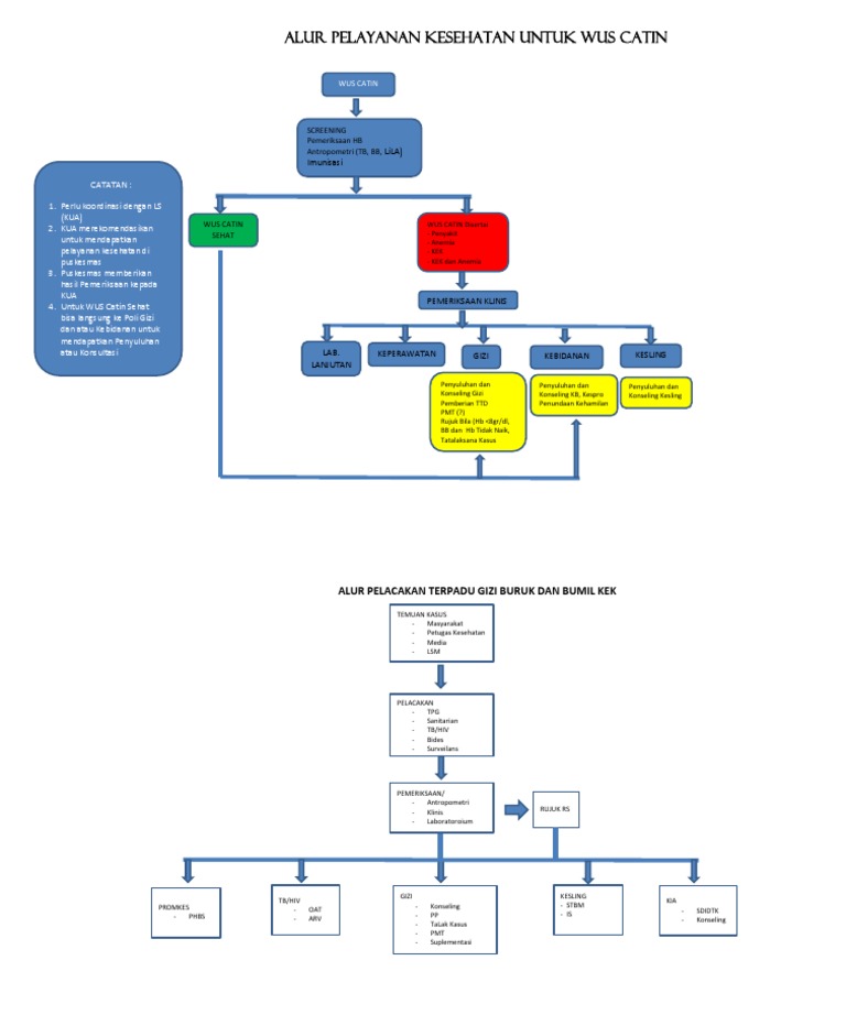 Alur Pelayanan Catin | PDF