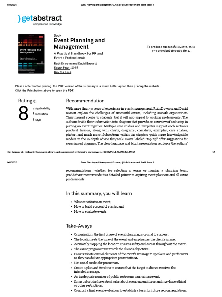 Event Planning and Management Guide | PDF | Target Audience | Social Media